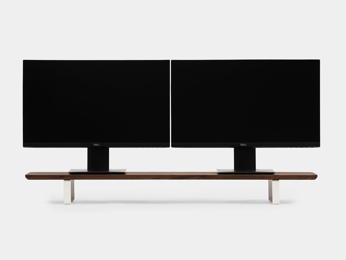 Desk Shelf - Dual Monitor Stand, Dual Monitor Riser | Oakywood.shop