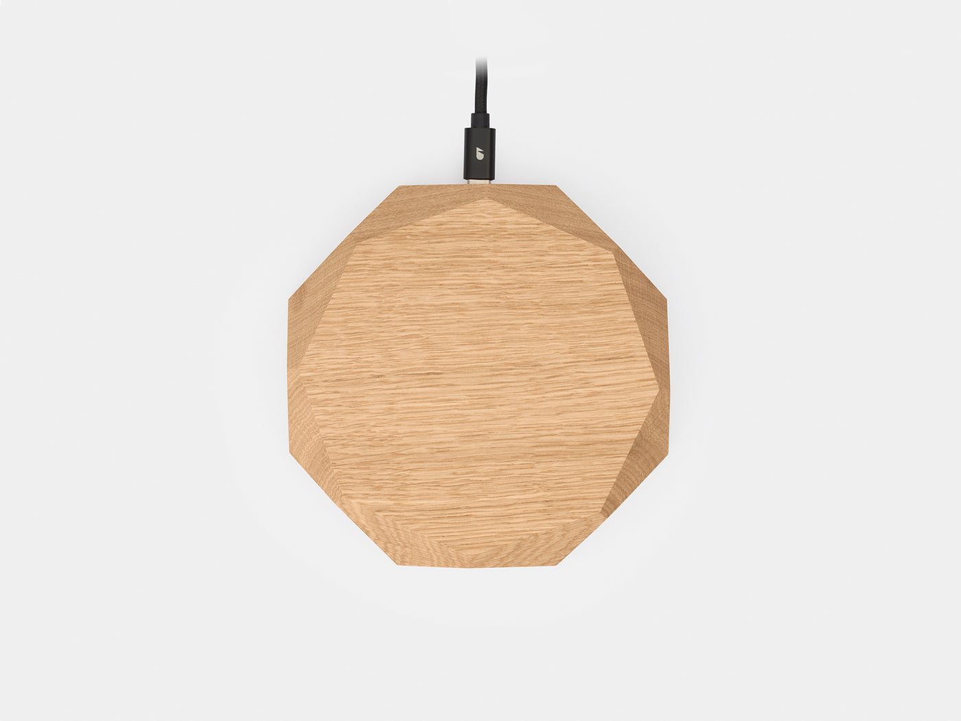 Geometric Charging Pad - Wooden Wireless Charger for iPhone, Samsung ...