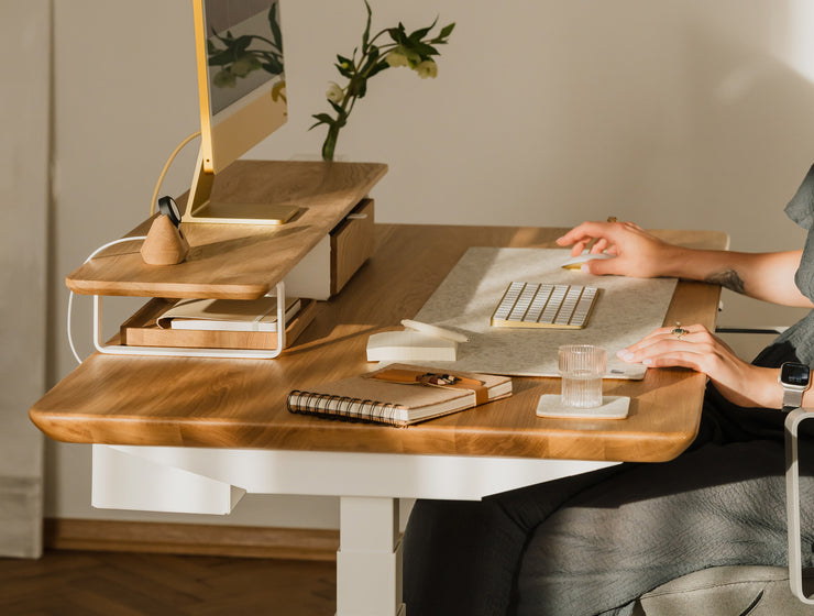 Solid Wooden Desks from real, natural wood | Oakywood.shop