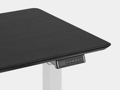 Standing Desk Touch | Solid Wood Electric Standing Desk with Dual Motor ...