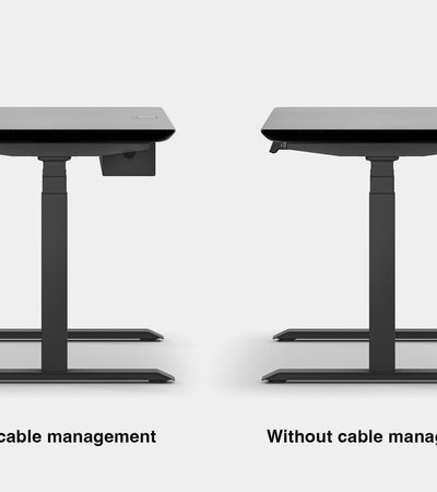 Standing Desk Touch | Solid Wood Electric Standing Desk with Dual Motor ...