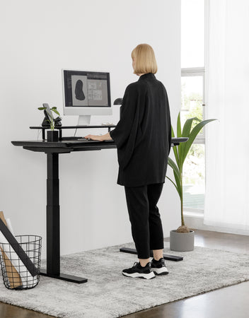 Wooden Standing Desk - Electric Stand Desk | Oakywood.shop